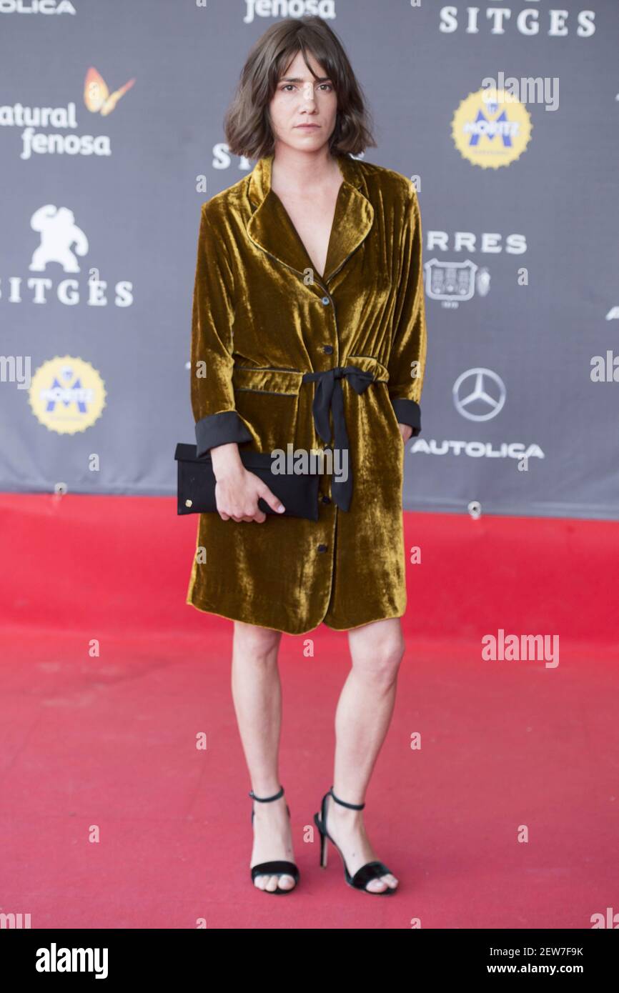 Bruna Cusi attends to 'Blood Red Carpet' at Sitges Film Festival in ...