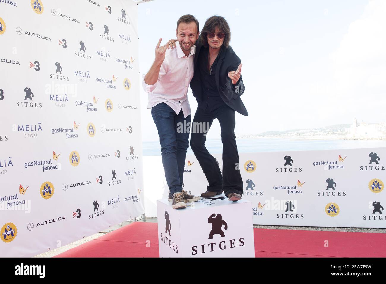 Actor Sanin Milavic and director Yayo Herrero during photocall of 'The ...