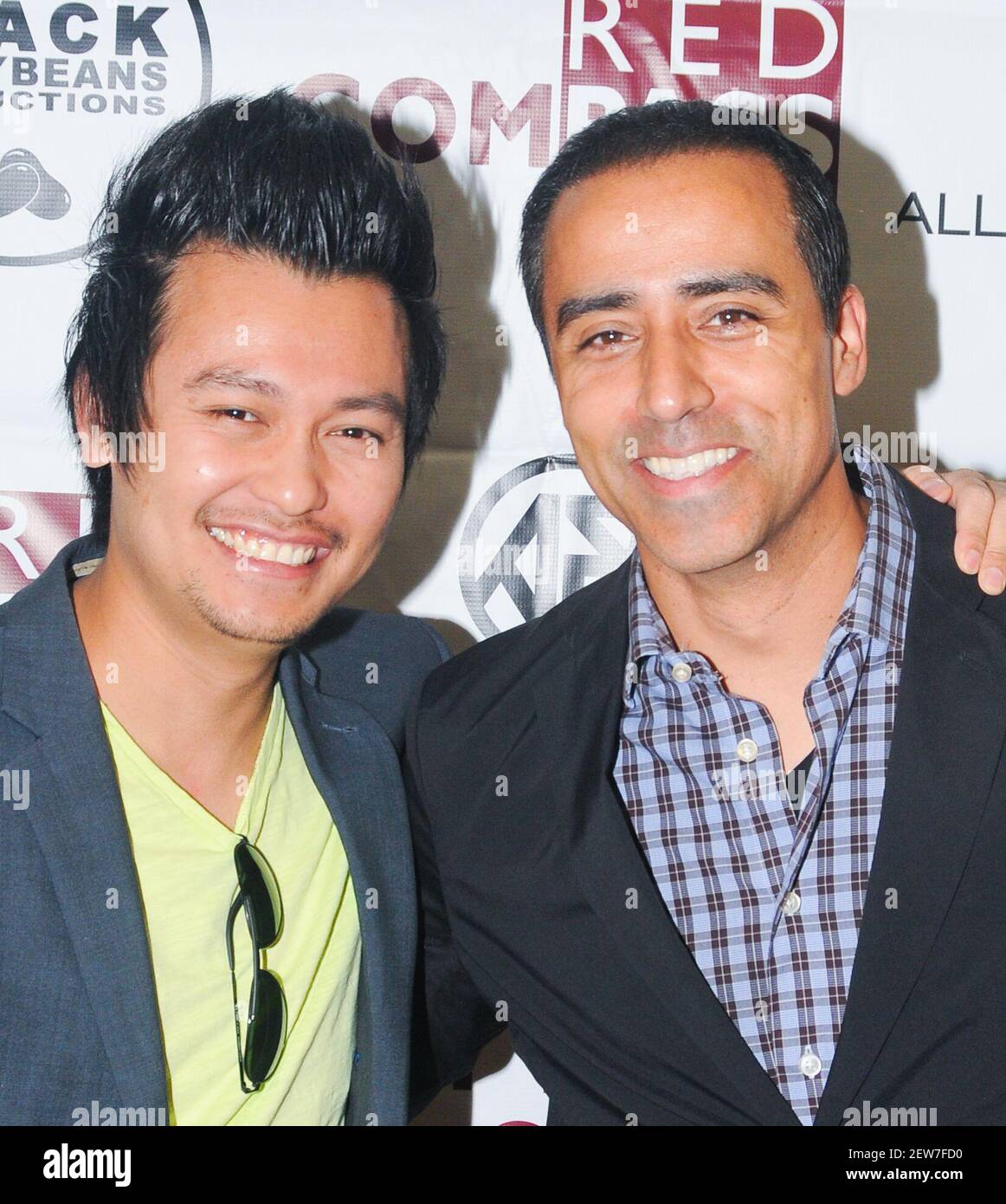 Khoa Le and Frank Licari attend THE LOST TREE NYC Premiere on October ...
