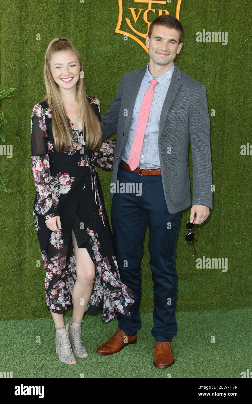 Diana Hopper and Alex Russell at the 8th Anniversary Veuve Clicquot ...