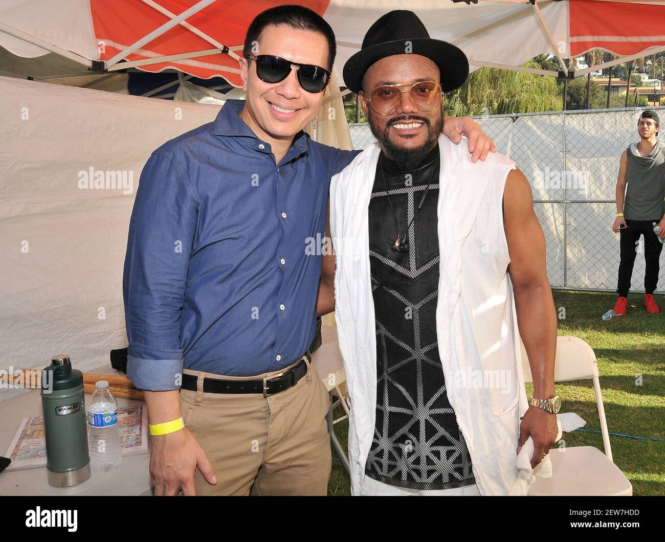(L-R) Actor Reggie Lee and Apl.De.Ap of the Black Eyed Peas at the 26th ...