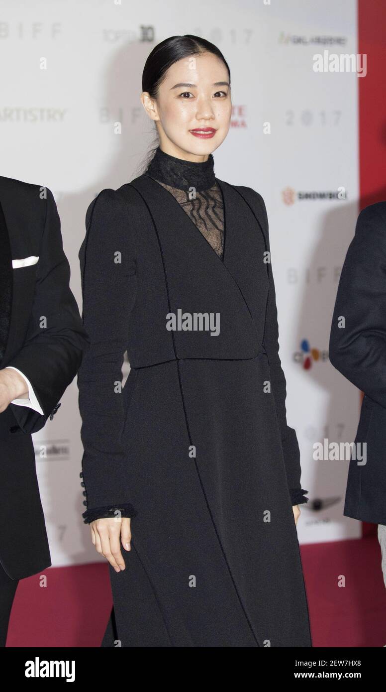 12 October 2017 - Busan, South Korea : Japanese actress Yu Aoii ...