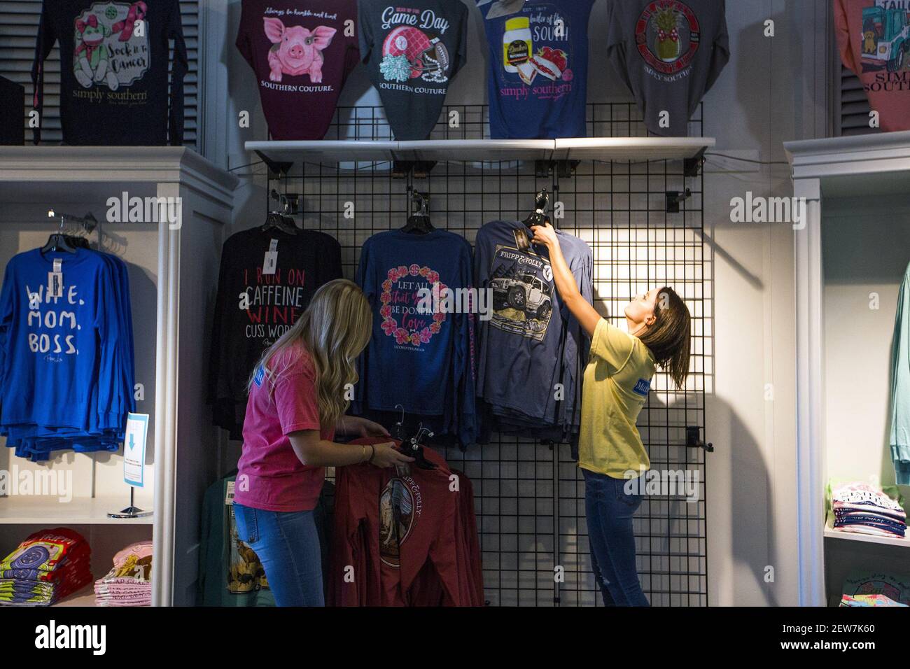 Kayla Keith, left, general manager of Moon Street USA, and Shelby Hakes ...