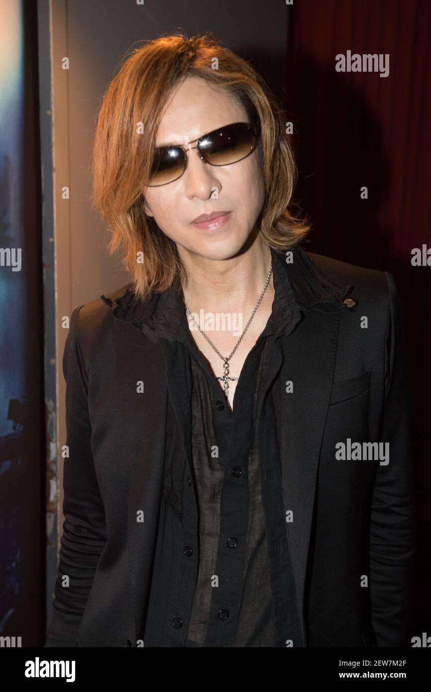 Photocall We Are X with Yoshiki Hayashi in Amsterdam, the Netherlands (Photo by DPPA/Sipa USA ...