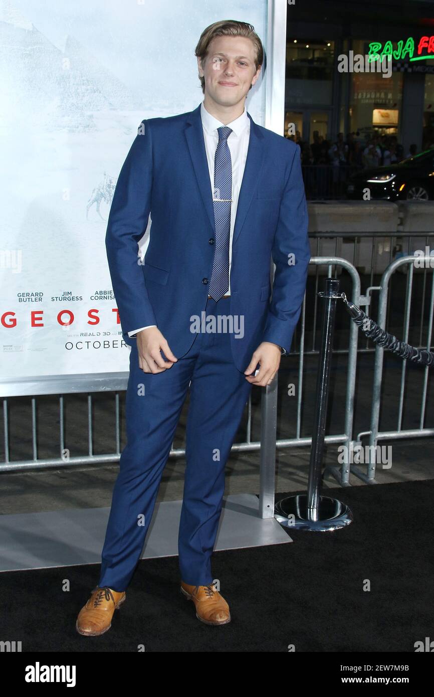 Blake Burt at the Premiere Of Warner Bros. Pictures' "Geostorm" held at ...