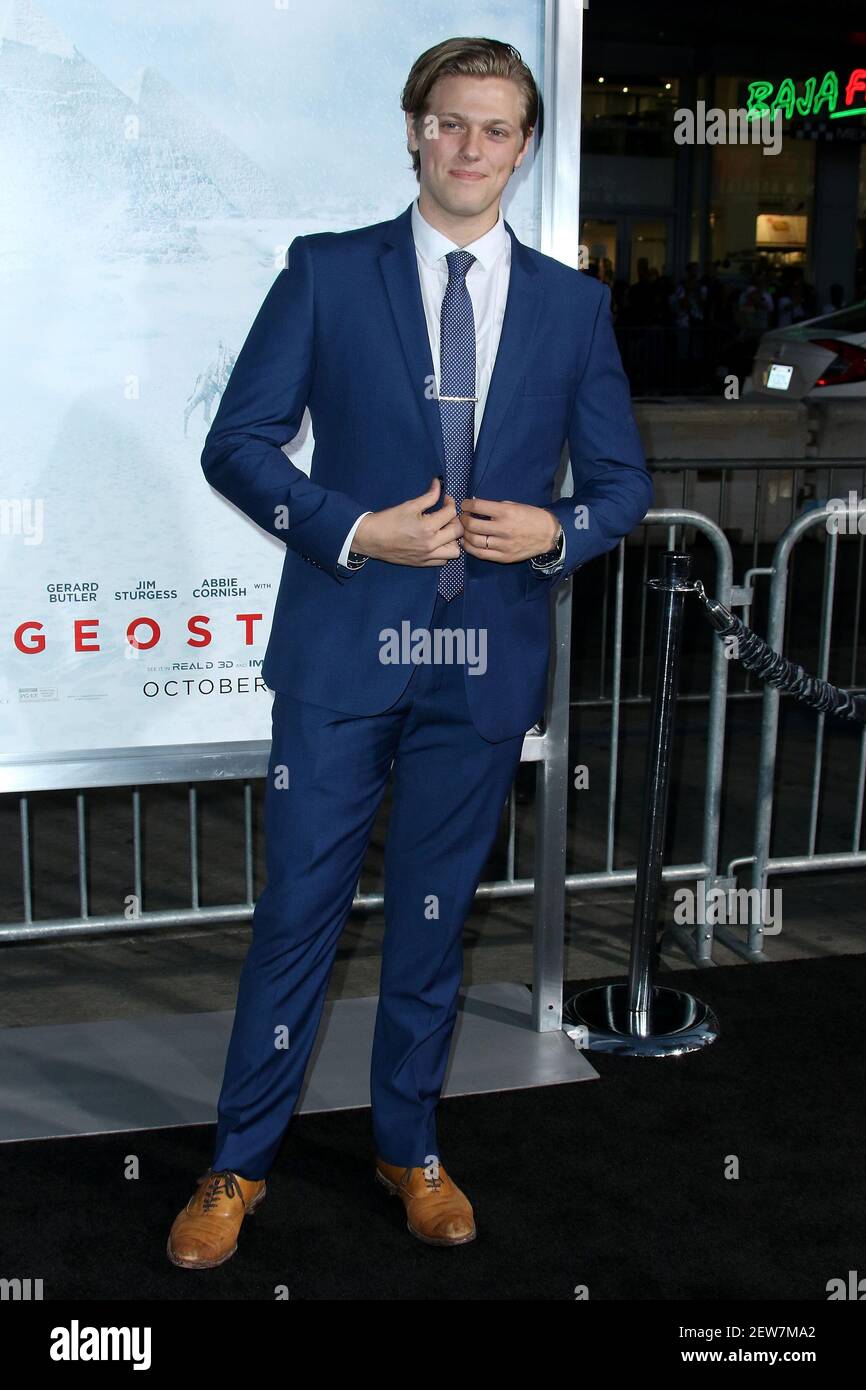 Blake Burt at the Premiere Of Warner Bros. Pictures' "Geostorm" held at ...