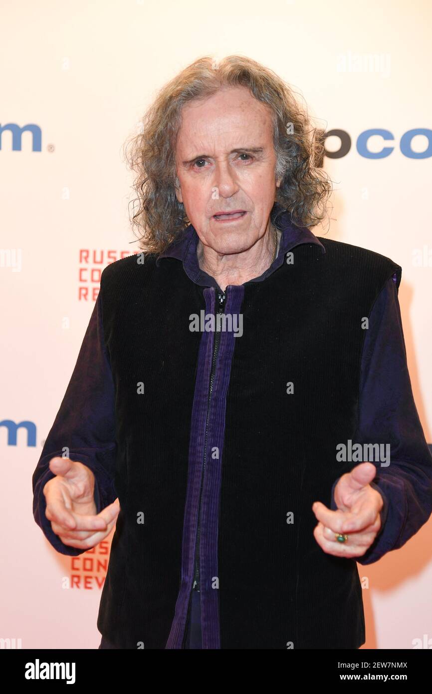 Donovan poses as arriving for the opening ceremony of the MIPCOM in ...