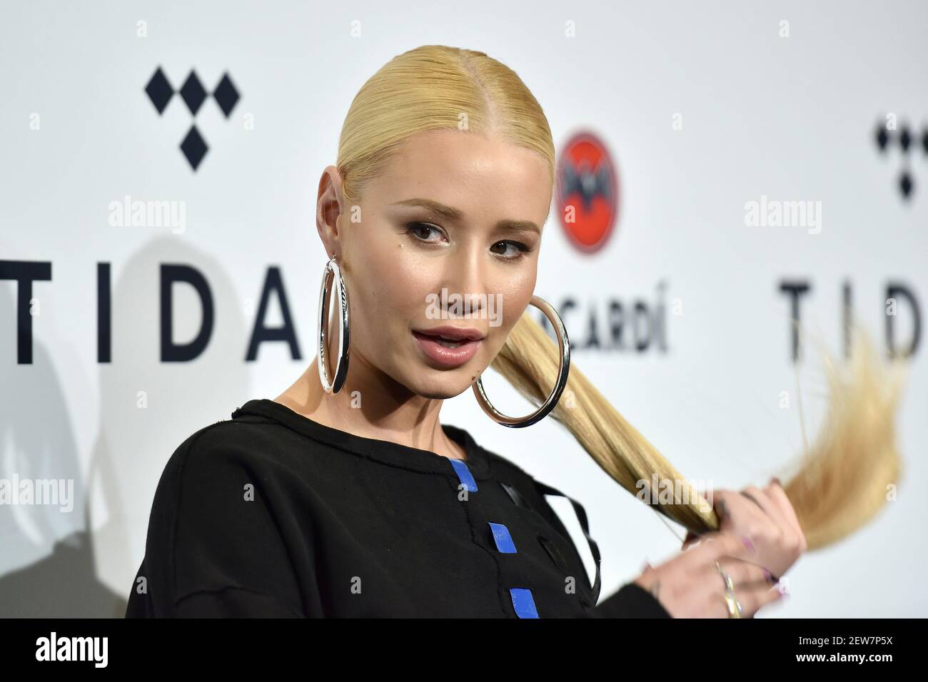 Singer Iggy Azalea attends "TIDAL X: Brooklyn" at the Barclays Center ...