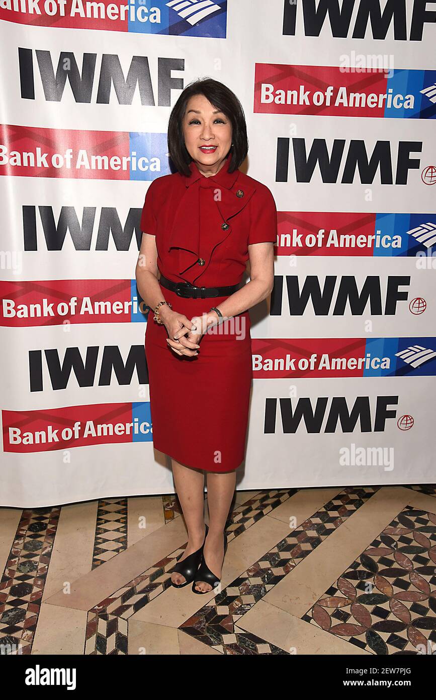 Connie Chung attends the International Women's Media Foundation's 28th ...