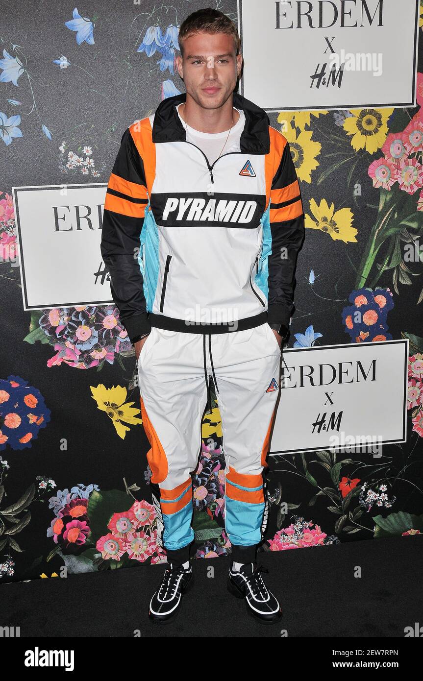 Matthew Noszka arrives at the ERDEN x H&M Los Angeles Event held at The ...