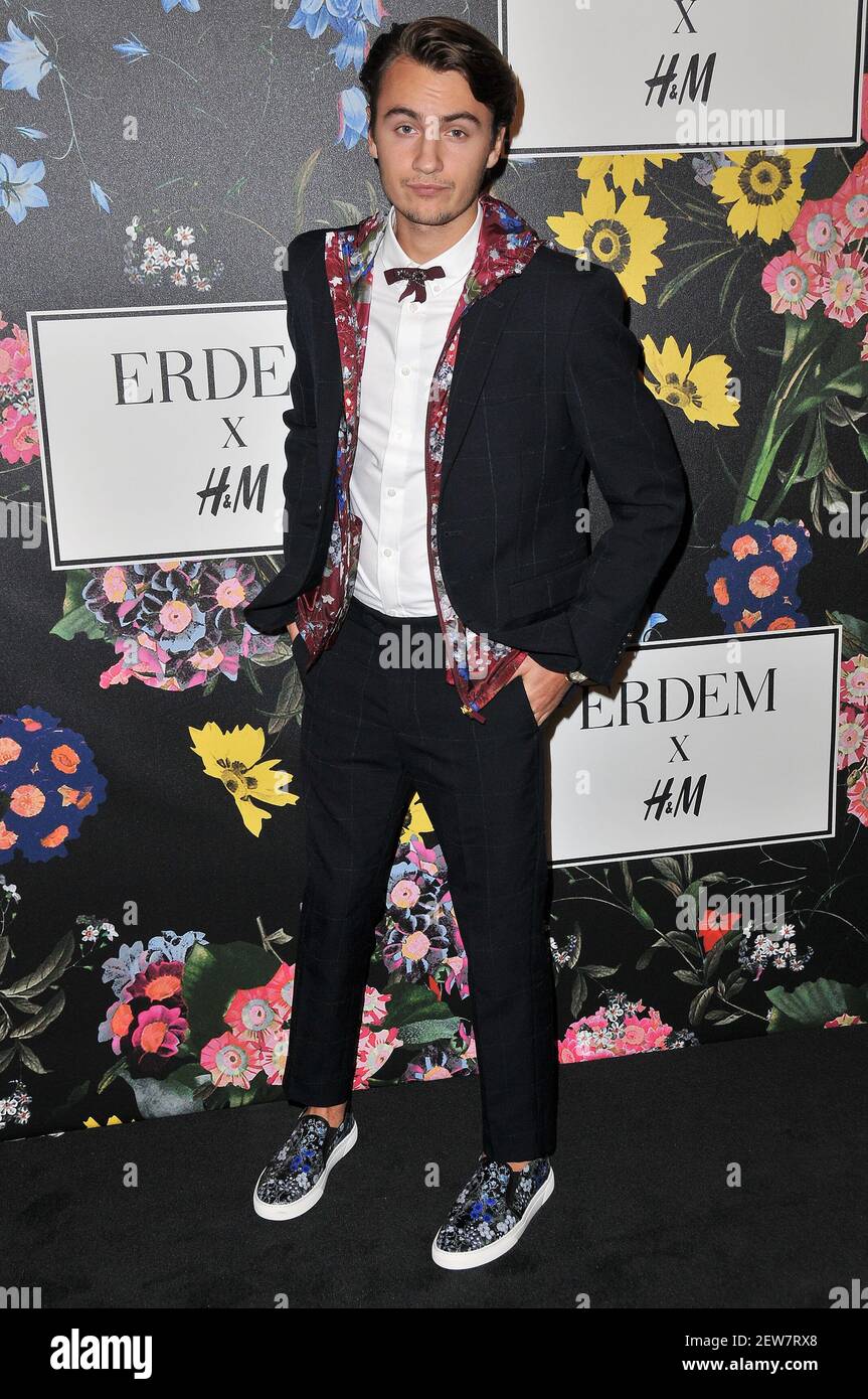 Brandon Thomas Lee arrives at the ERDEM x H&M Los Angeles Event held at ...