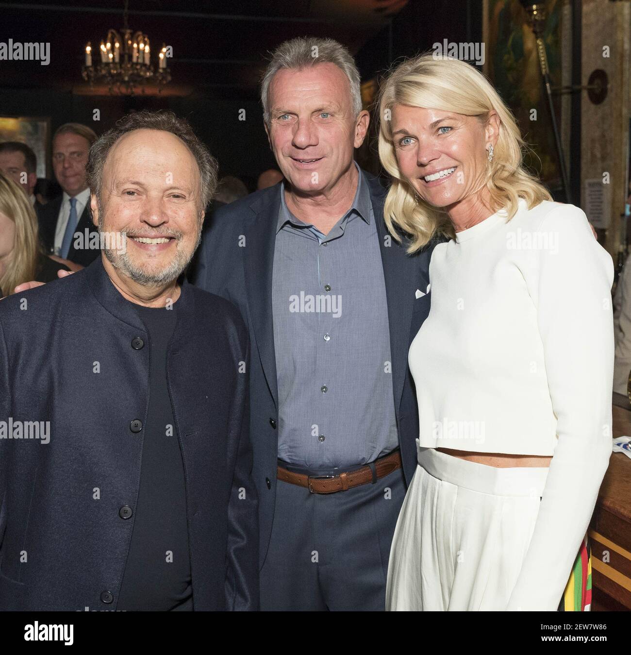 Billy Crystal, Joe Montana and Jennifer Montana attend BRING CHANGE TO ...
