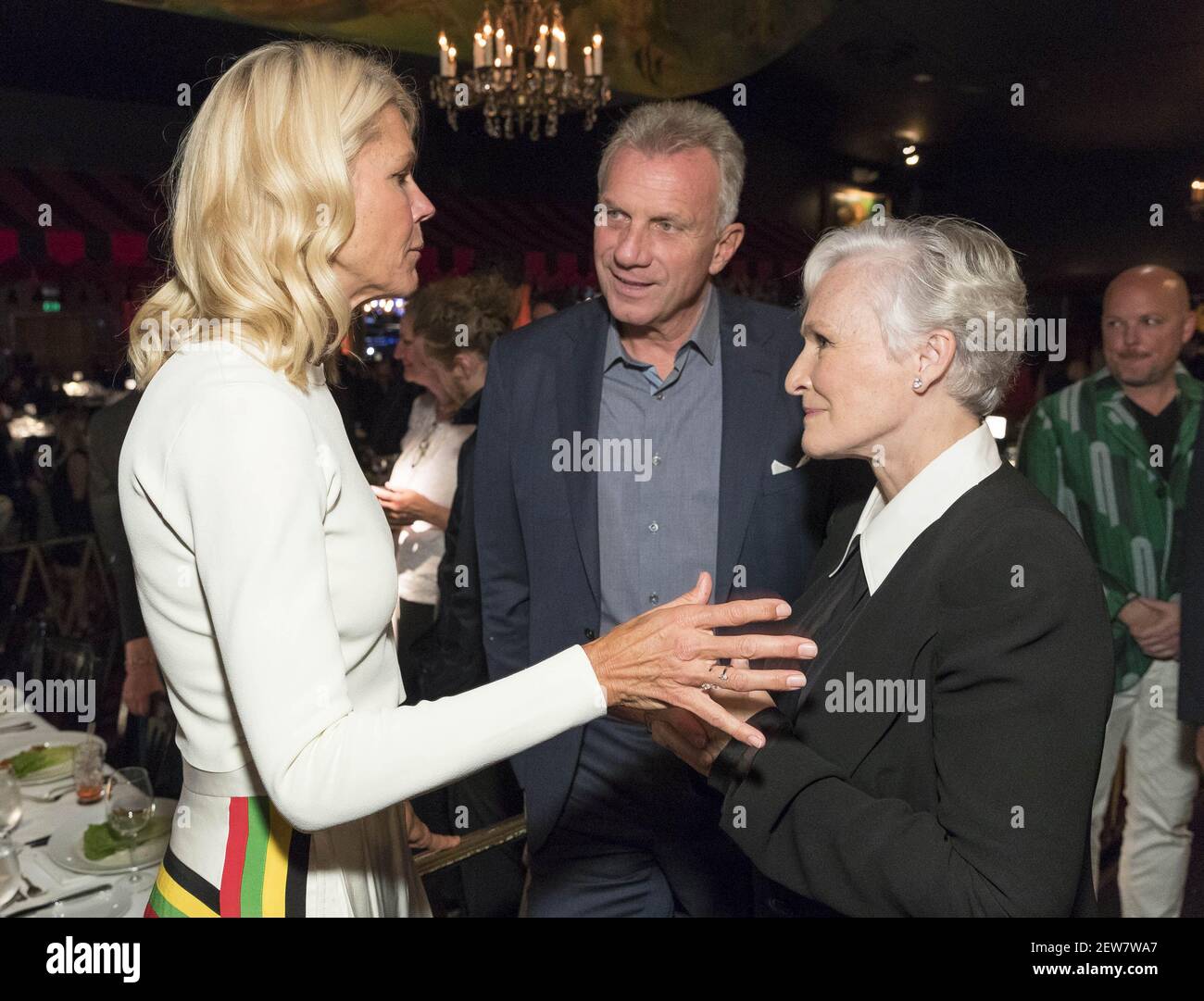 Jennifer Montana, Joe Montana and Glenn Close attend BRING CHANGE TO ...
