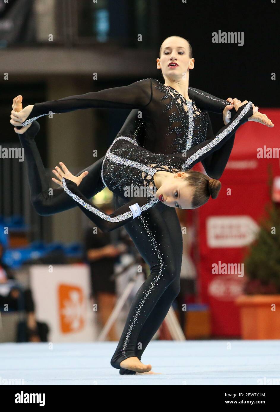 21.10.2017, Rzeszow, gmnastyka, Mistrzostwa Europy w akrobatyce ...