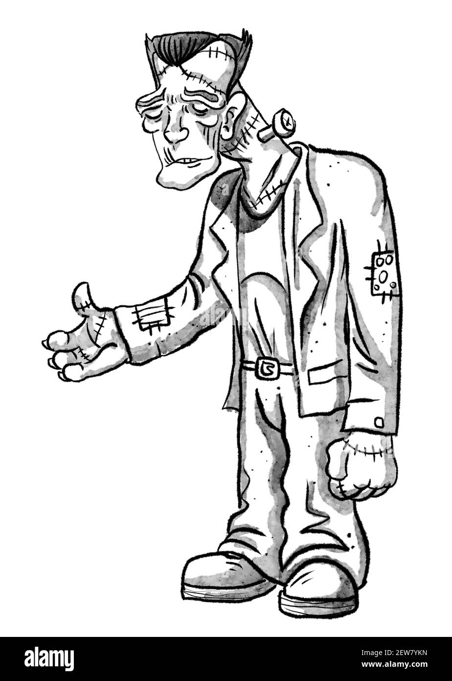 Halloween vampire kid Black and White Stock Photos & Images - Alamy