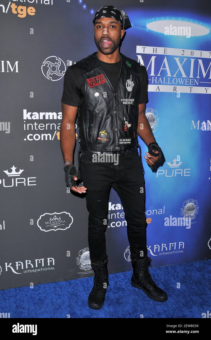 DeMario Jackson attends The 2017 MAXIM Halloween Party held at the Los ...