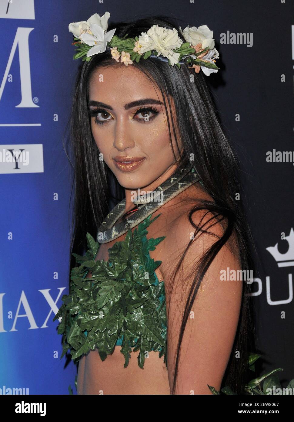 Inas X attends The 2017 MAXIM Halloween Party held at the Los Angeles ...