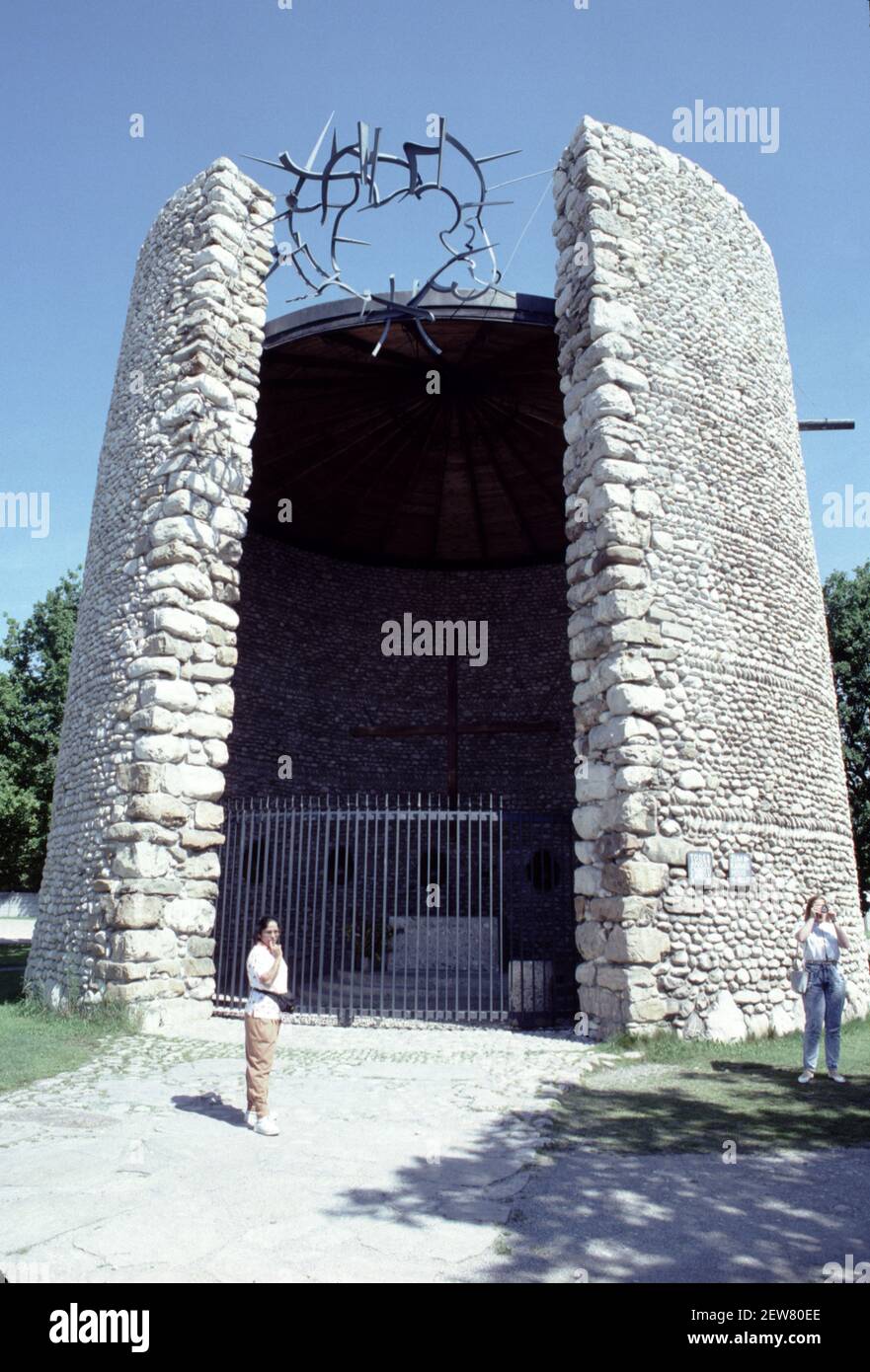 Dachau, Germany. 6/26/1990. Dachau Concentration Camp Museum. March 22 ...