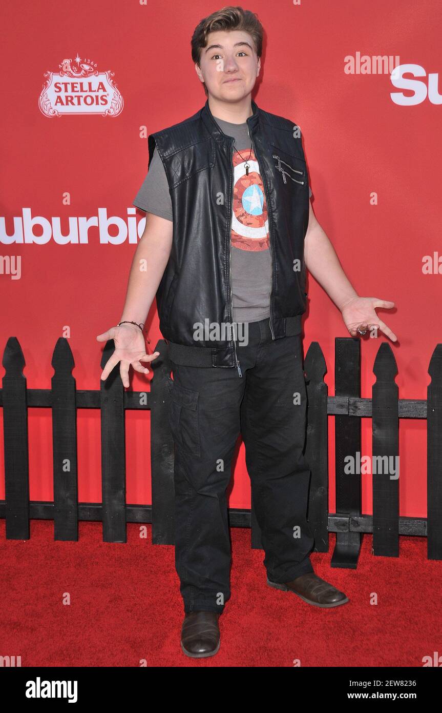 Zachary Rice arrives at the "Suburbicon" Los Angeles Premiere held at ...