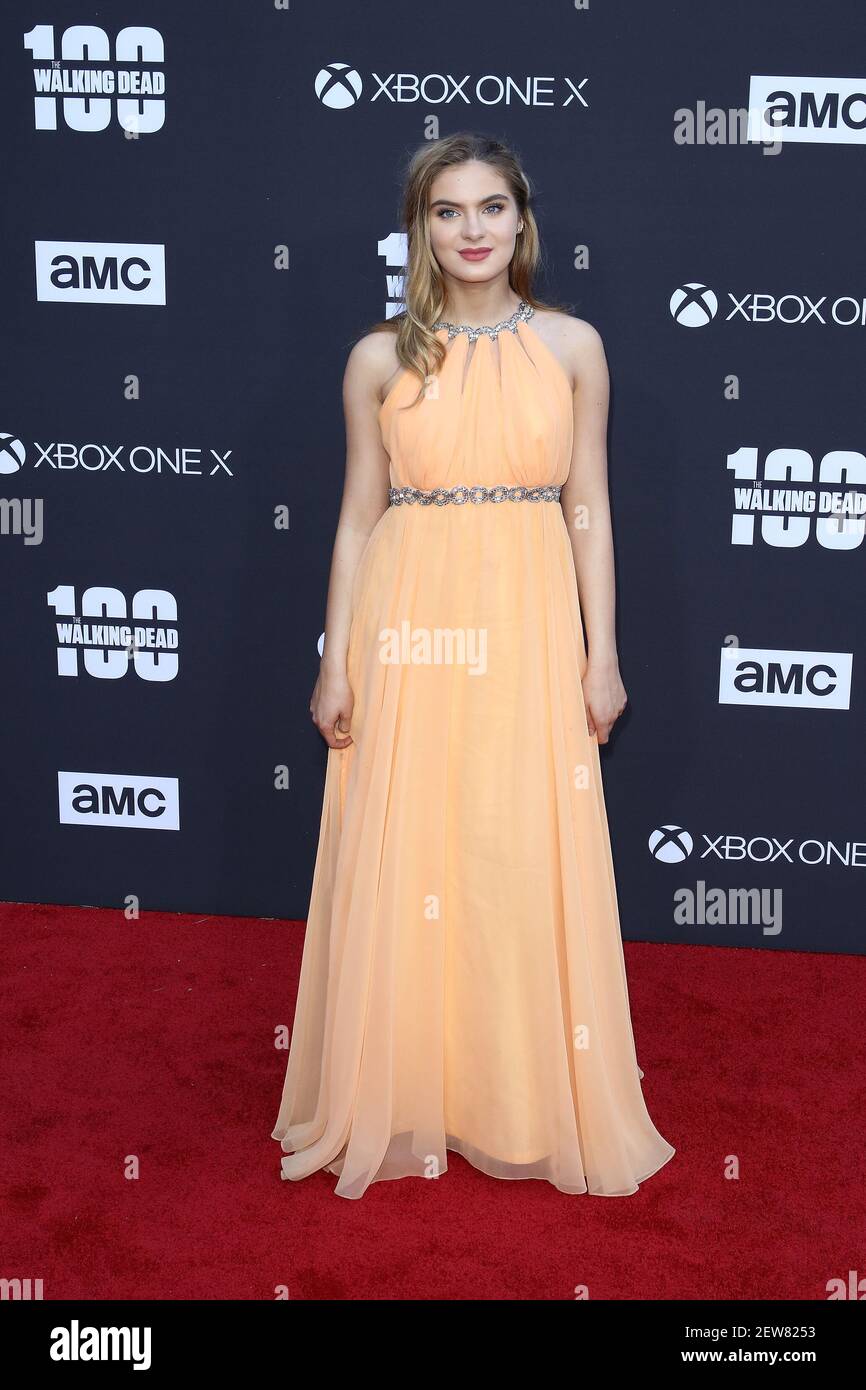 Brighton Sharbino at the AMC Celebrates The 100th Episode Of "The ...