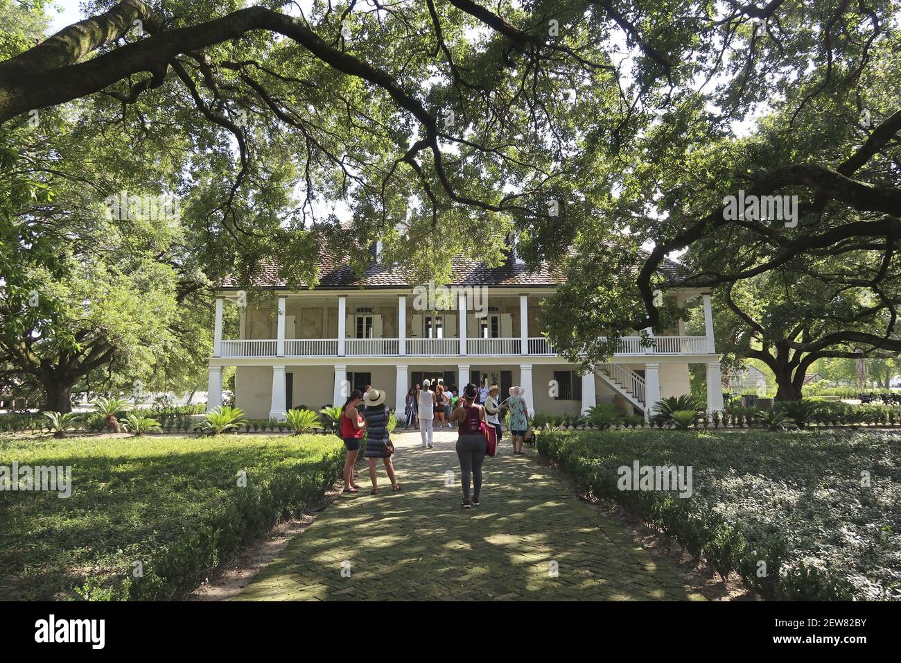 Though the mansion is a fine example of Spanish Creole architecture, it ...