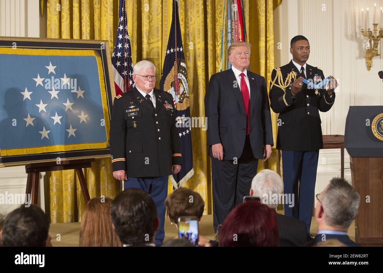 23 October 2017- Washington DC- U.S. President Donald J. Trump awards ...