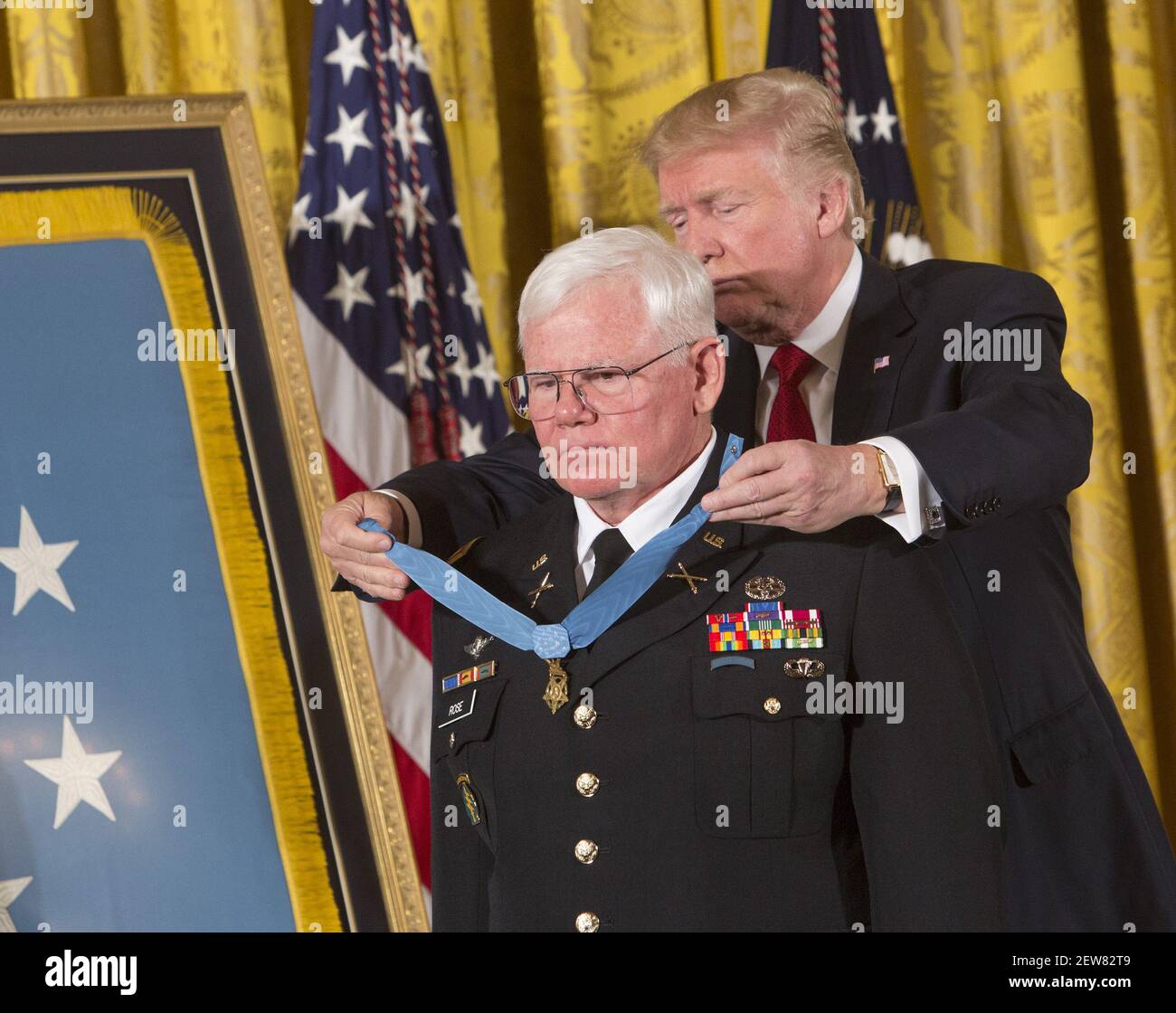 23 October 2017- Washington DC- U.S. President Donald J. Trump awards ...