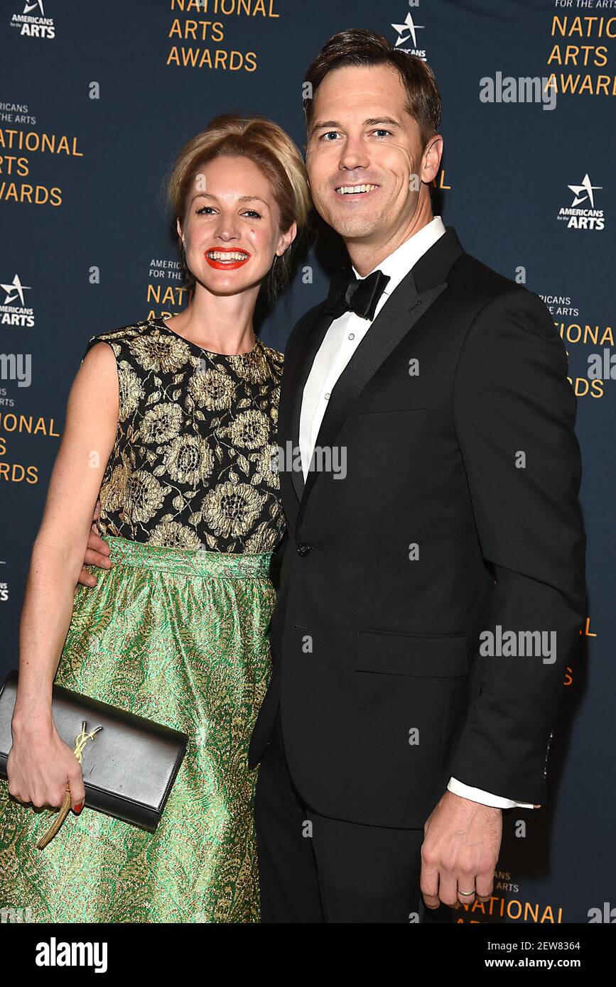Freya Thompson and Harold Thompson attends the Americans for the Arts ...