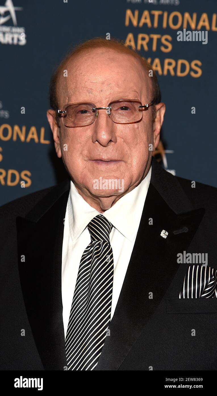 honoree Clive Davis attends the Americans for the Arts Gala which ...