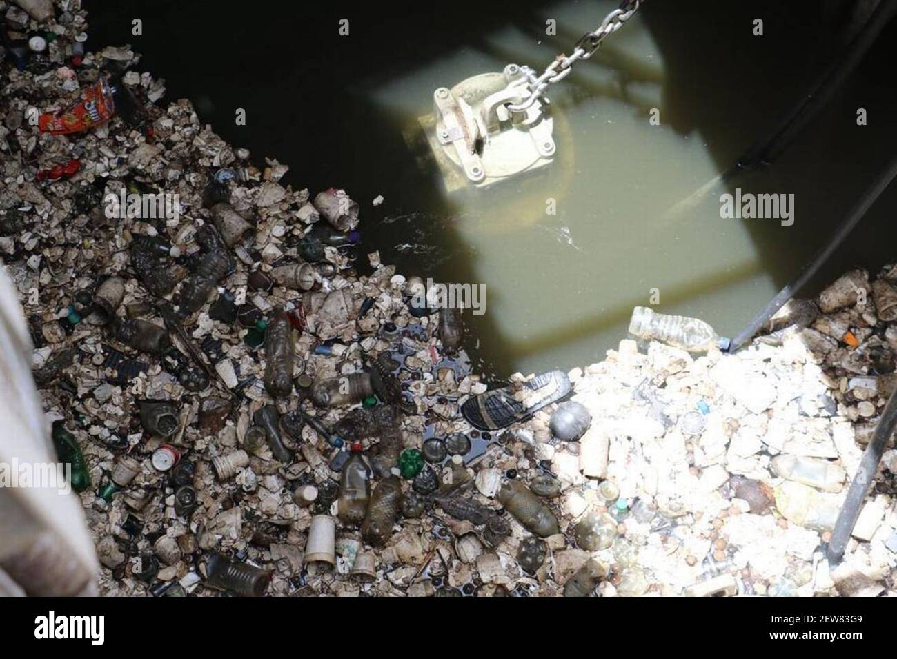 In an effort to clean stormwater, Miami Beach filters out large objects ...