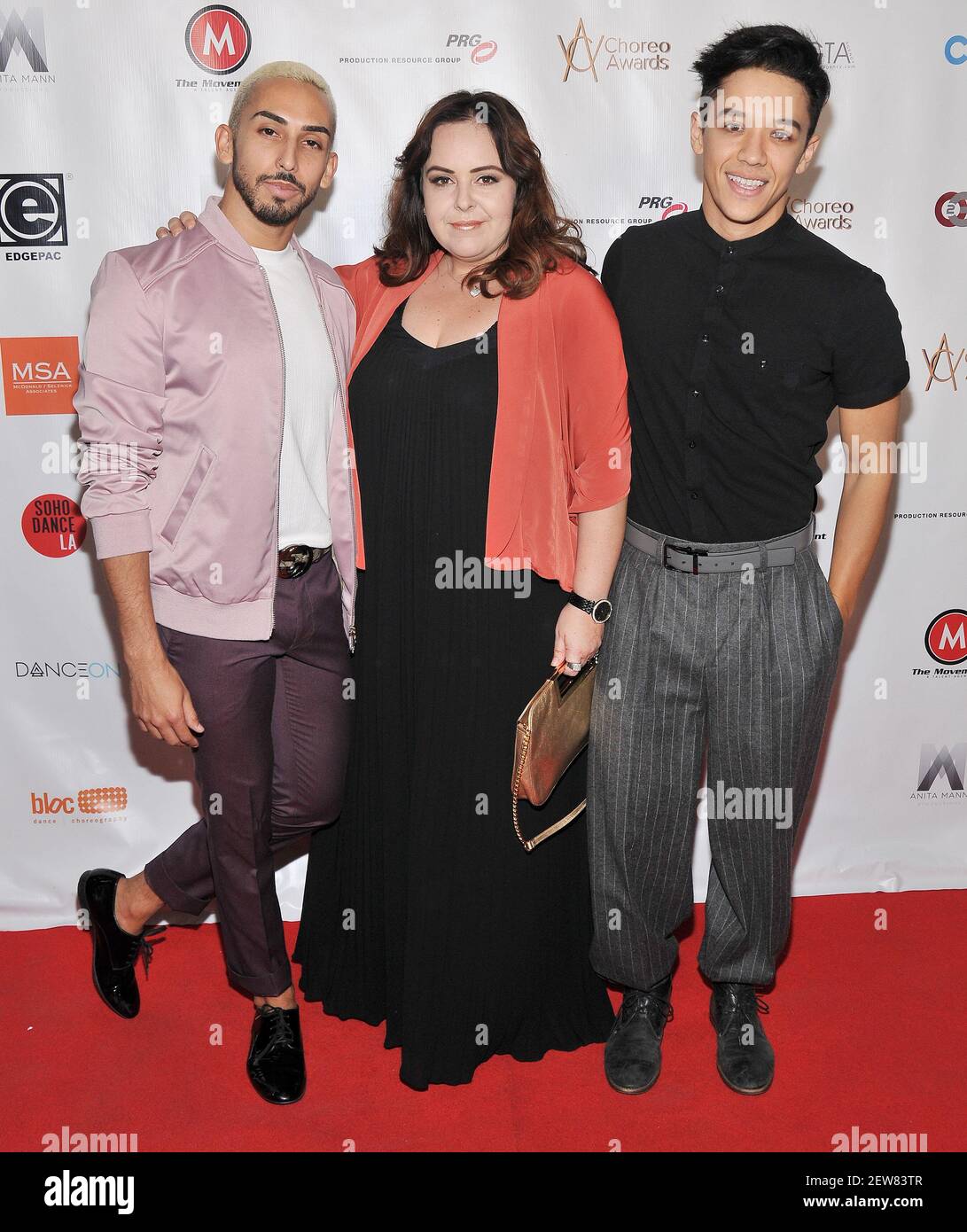 (L-R) Kevin Frey, Tessandra Chavez and Kyle Hanagami at the 7th Annual ...