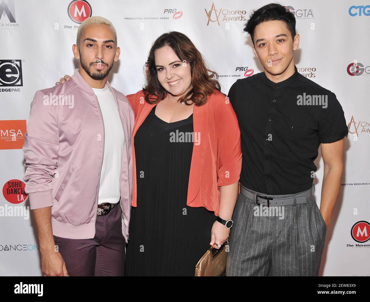 (L-R) Kevin Frey, Tessandra Chavez and Kyle Hanagami at the 7th Annual ...