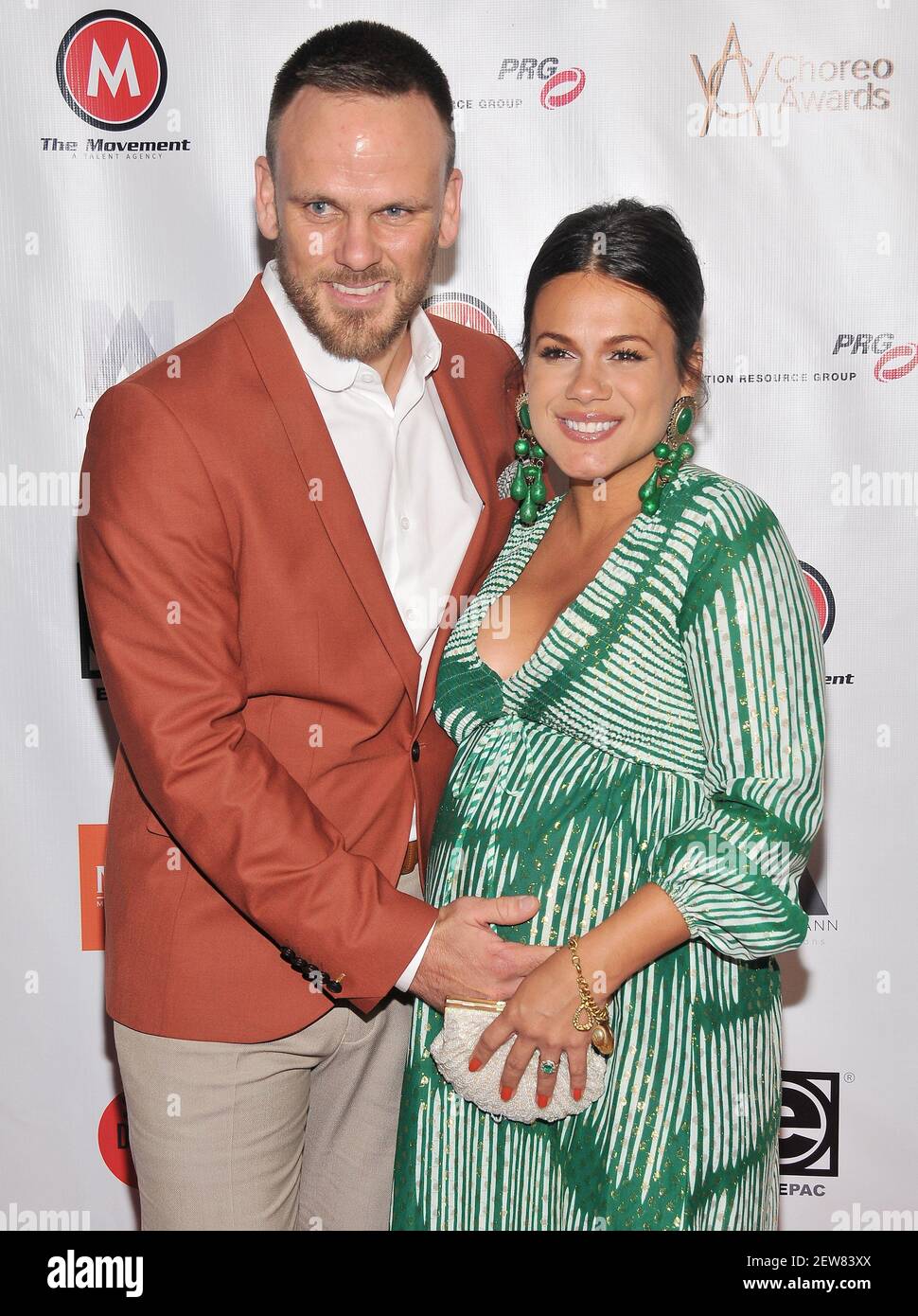 (R-L) Julianne Waters and Husband at the 7th Annual World Choreography ...