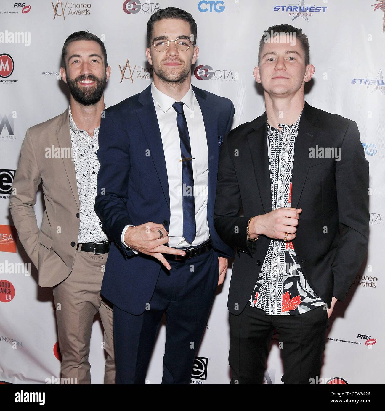 (L-R) Matt Aylward, Tony Bellissimo and Ivan Koumaev at the 7th Annual ...