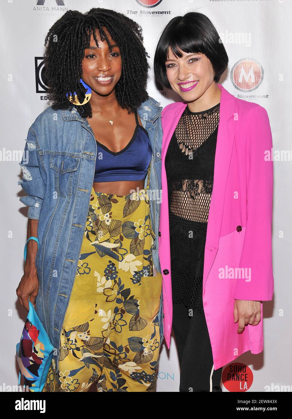 (lL-R) Comfort Fedoke and Jessica JJ Rabone at the 7th Annual World ...