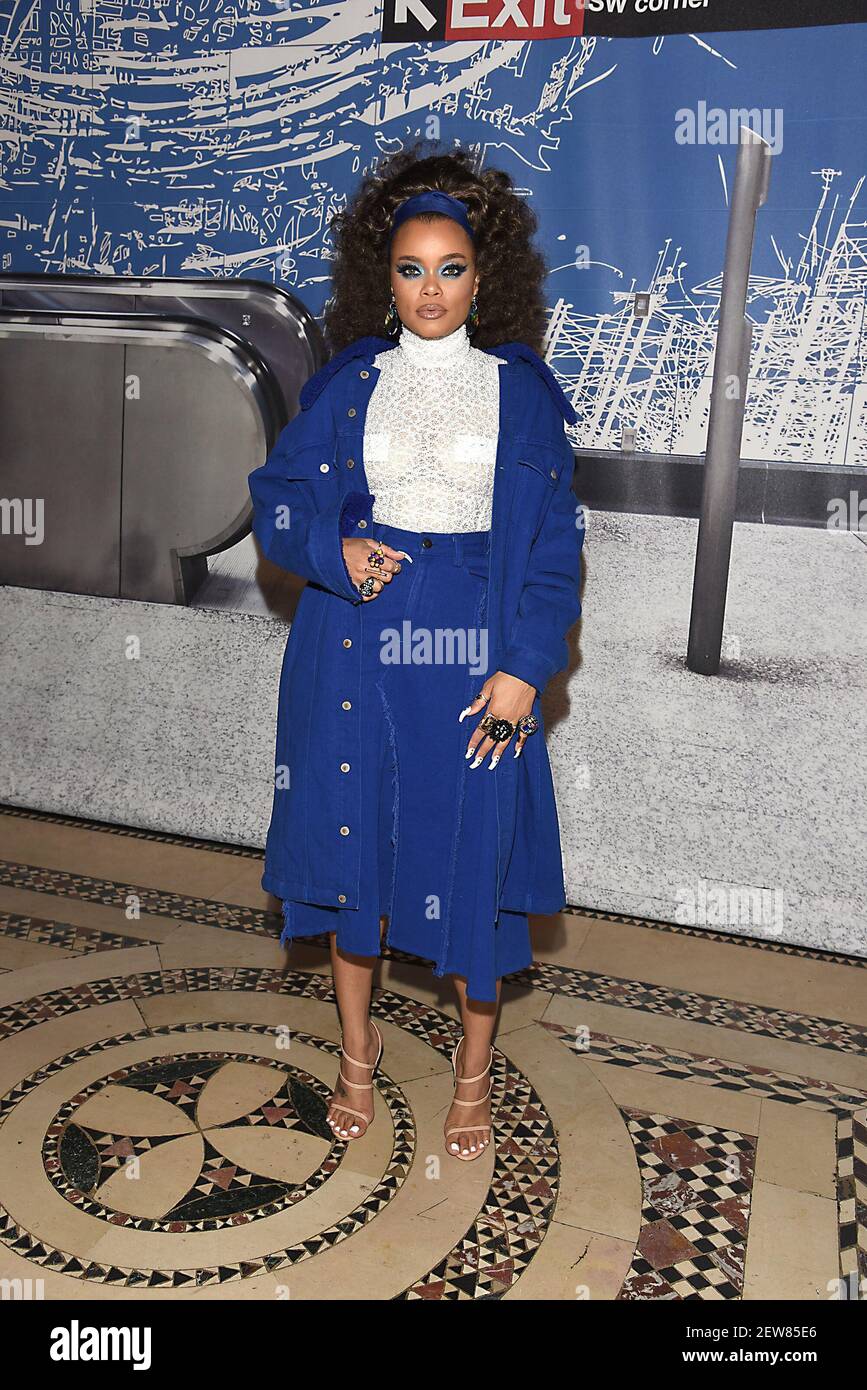 singer Andra Day attends the Americans for the Arts Gala which ...