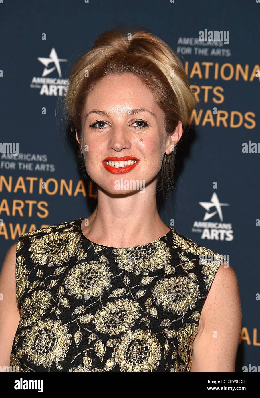 Freya Thompson attends the Americans for the Arts Gala which celebrated ...