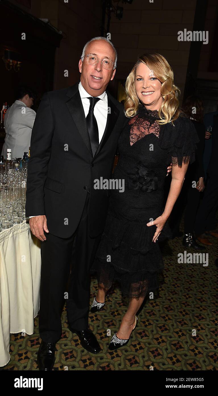 Bill Bell, Jr and wife Maria Arena Bell attend the Americans for the ...