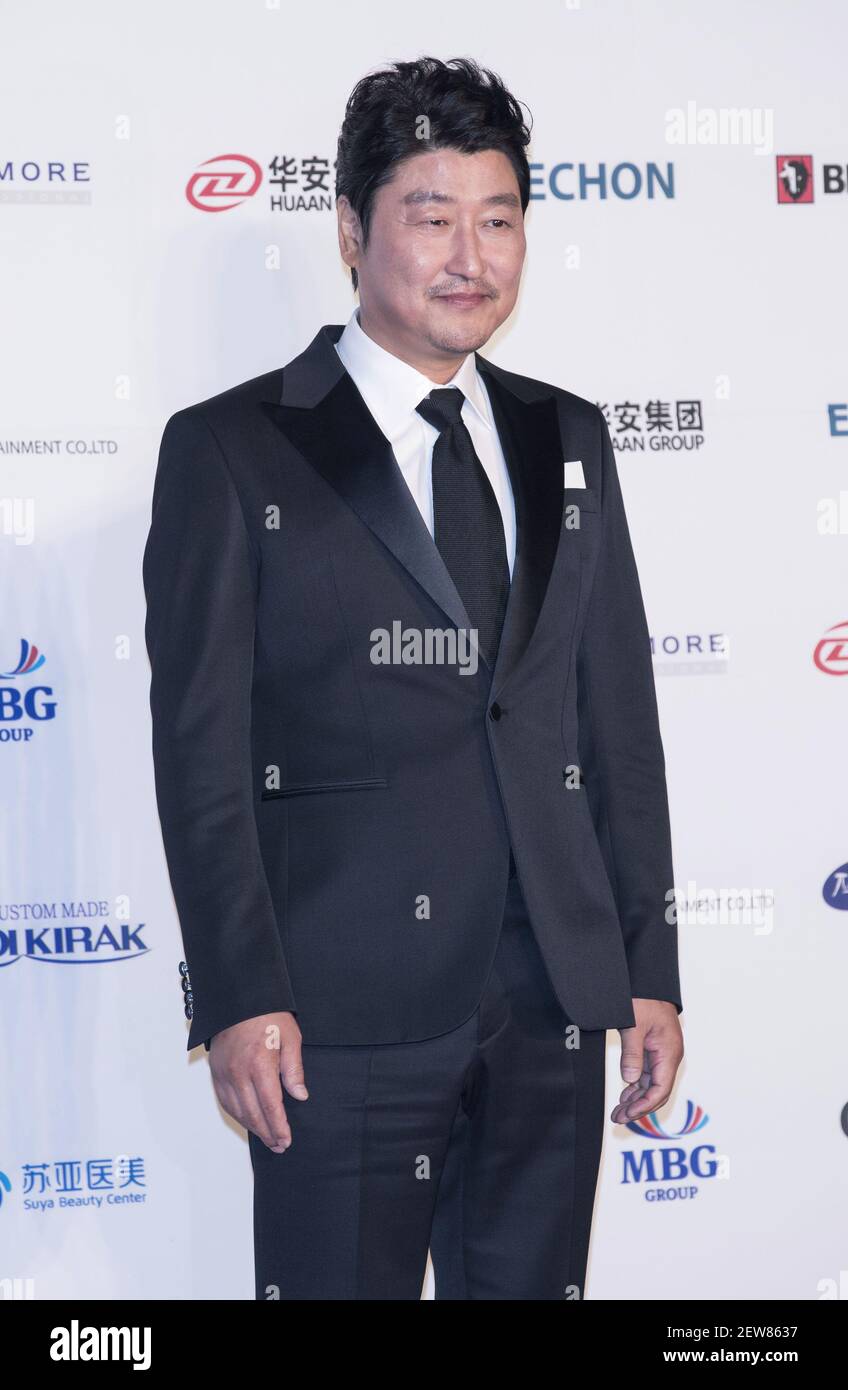 25 October 2017 - Seoul, South Korea : South Korean actor Song-kang-ho ...