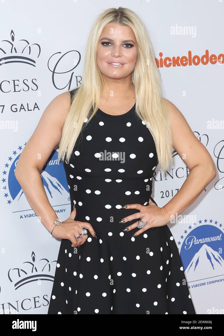 LOS ANGELES - OCTOBER 24: Jessica Simpson at the 2017 Princess Grace ...