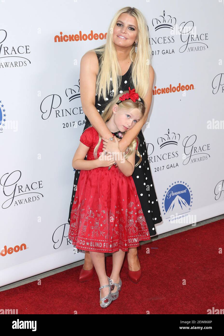 LOS ANGELES - OCTOBER 24: Jessica Simpson and daughter Maxwell Johnson ...