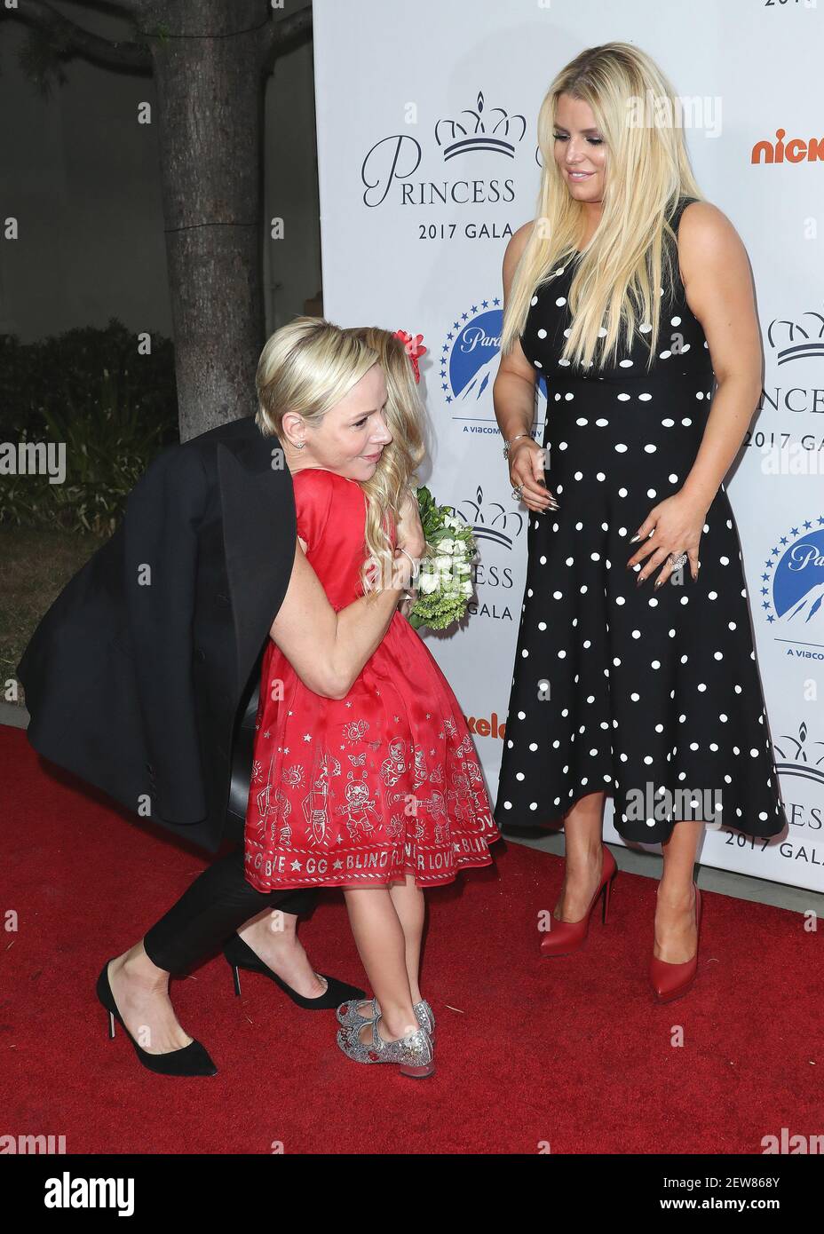 LOS ANGELES - OCTOBER 24: Jessica Simpson and daughter Maxwell Johnson ...