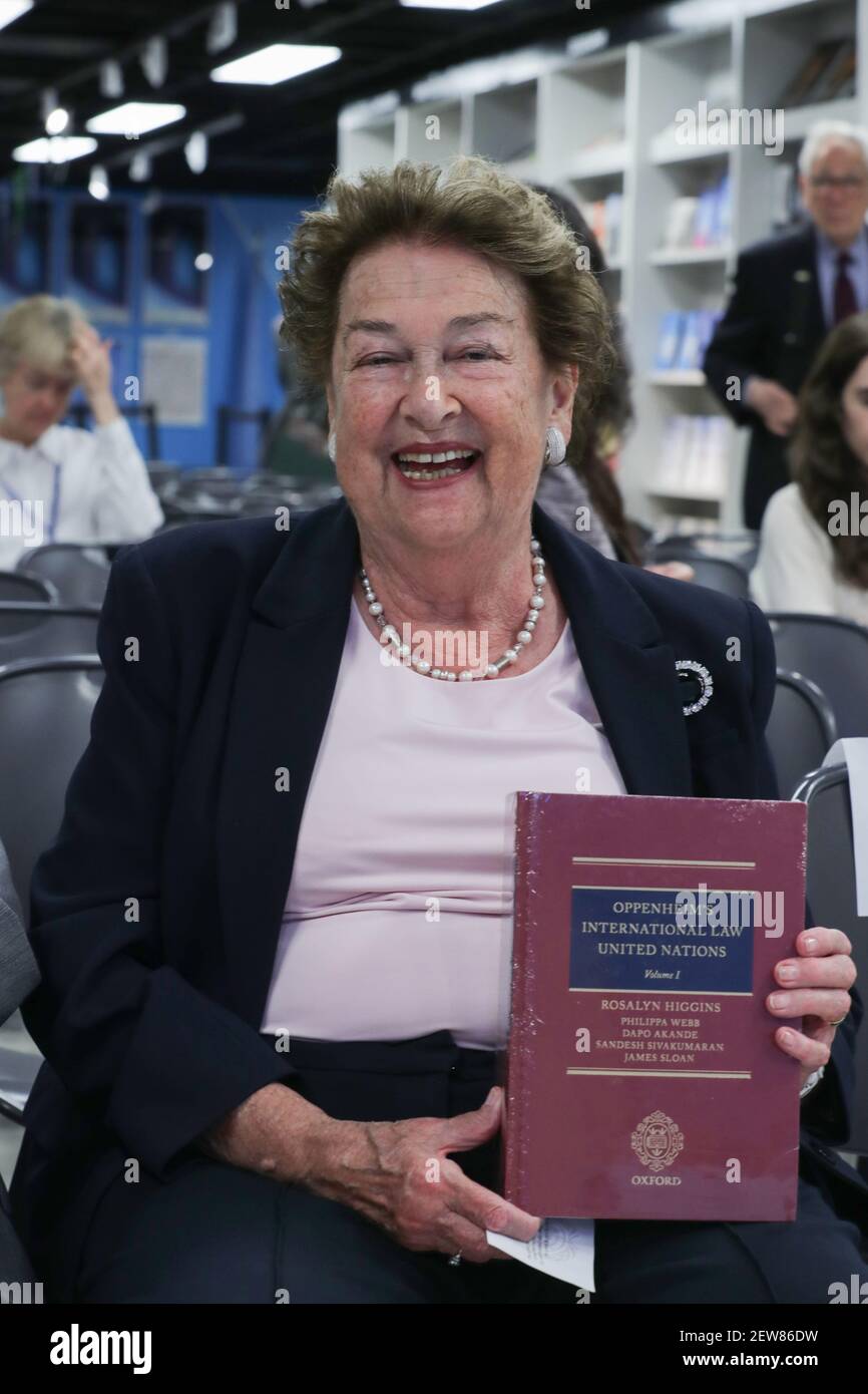 Dame Rosalyn Higgins, co-author of “Oppenheim's International Law ...