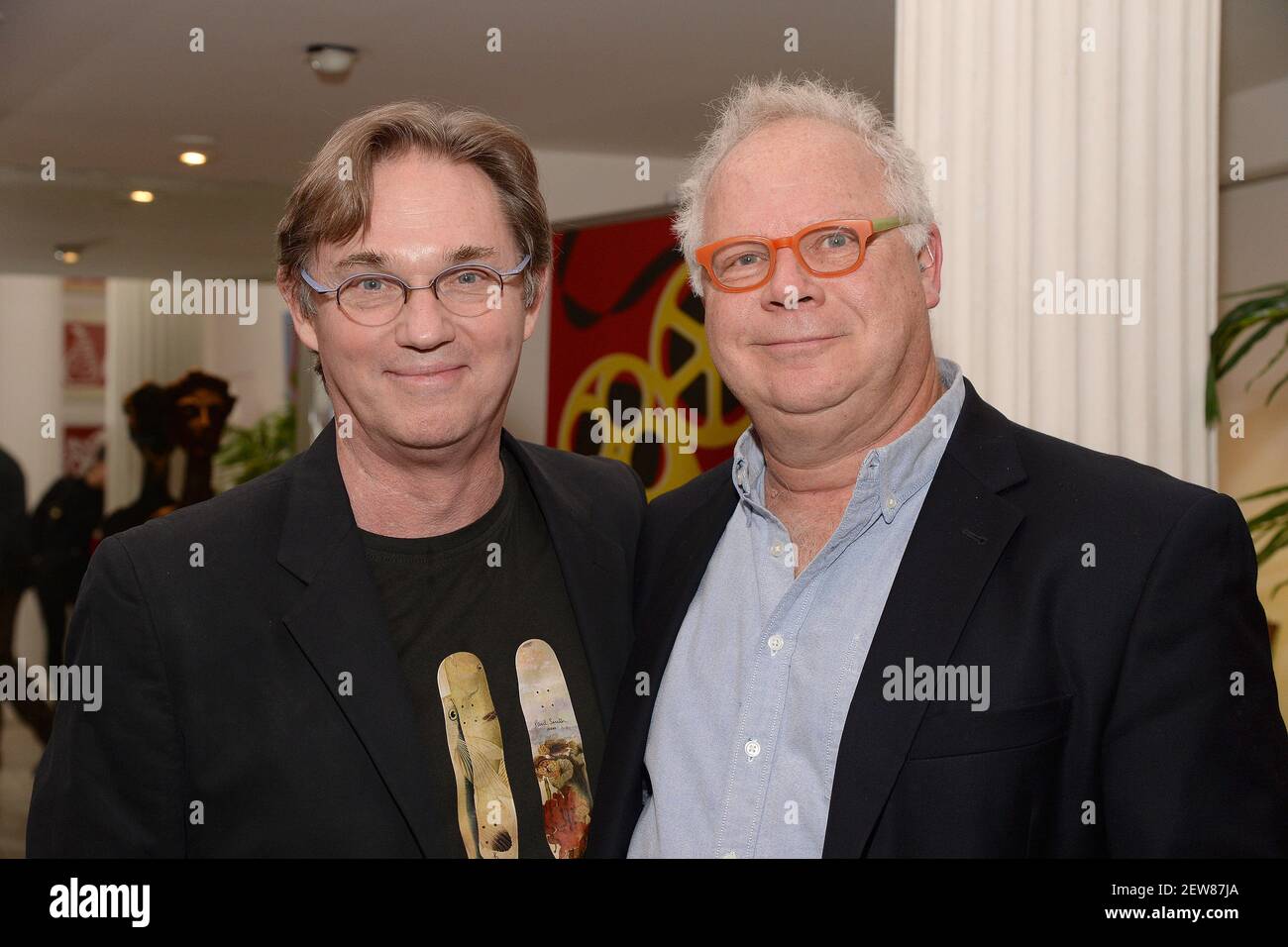 (L-R) Actor Richard Thomas Gary Springer attend the first Annual Gold ...