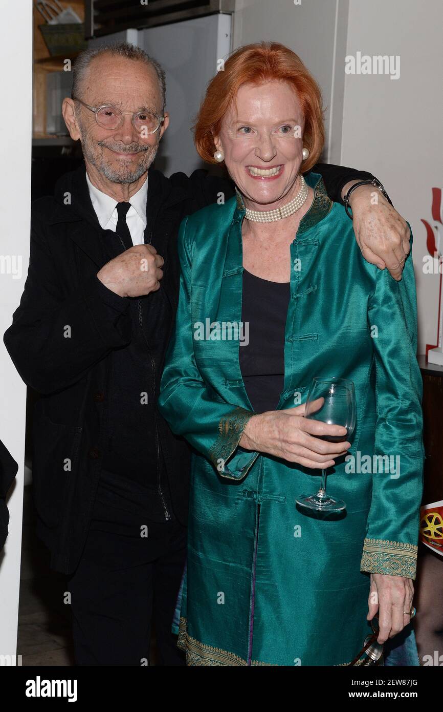(L-R) Actor Joel Gray and artist Edwina Sandys attend the first Annual ...