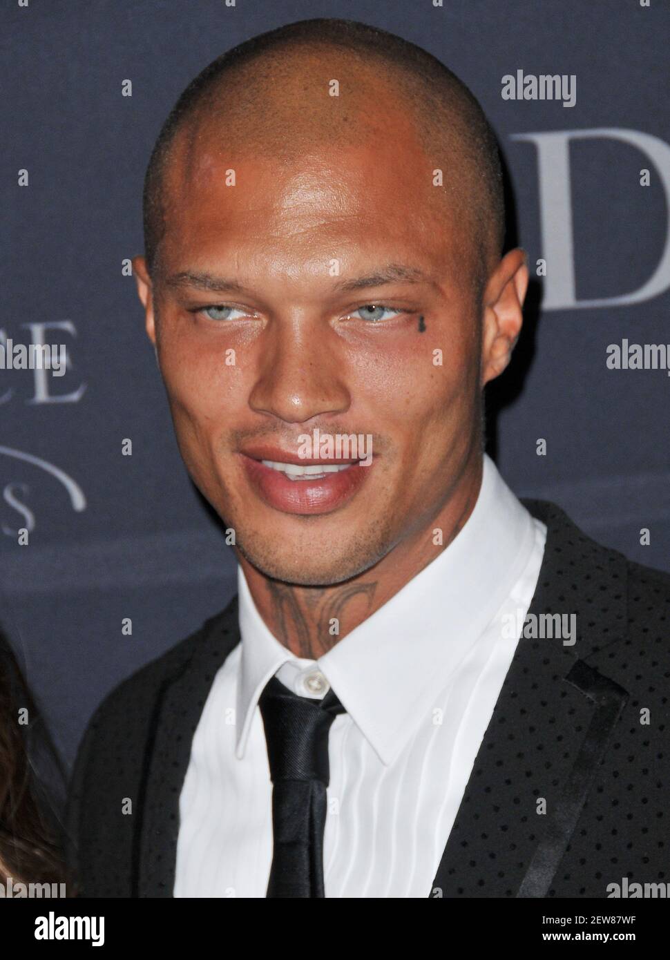 Jeremy Meeks arrives at the 2017 Princess Grace Awards Gala held at The ...