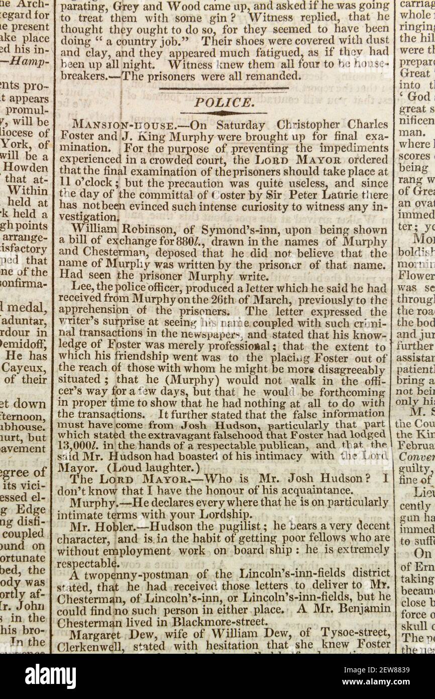 Old police report england hi-res stock photography and images - Alamy