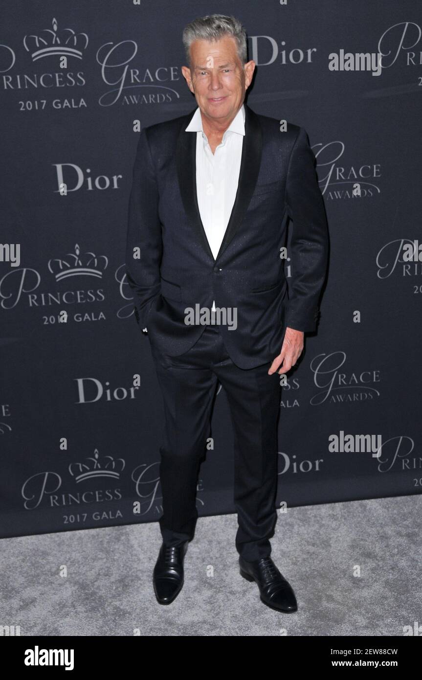 David Foster arrives at the 2017 Princess Grace Awards Gala held at The ...