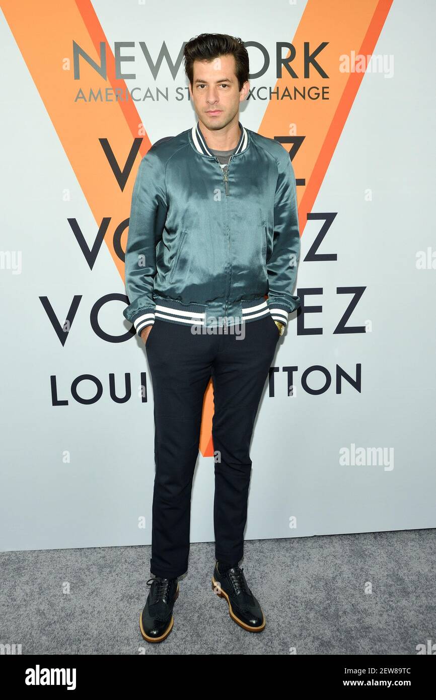 Musician Mark Ronson attends the “Volez, Vogez, Voyagez – Louis Vuitton ...