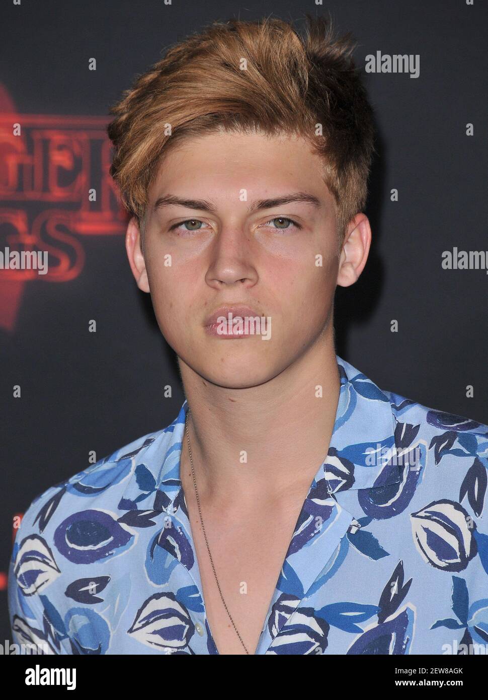 Ricky Garcia arrives at Netflix's "Stranger Things 2" Premiere held at ...